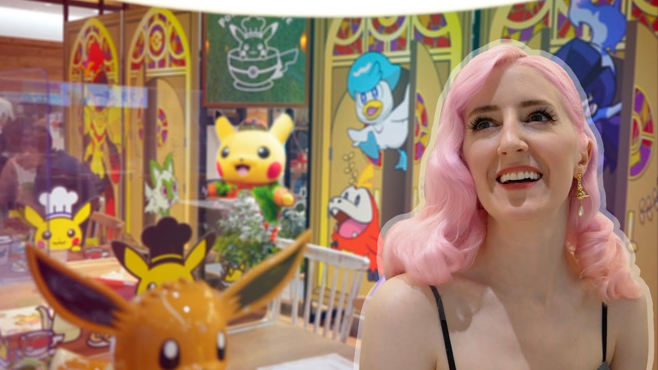 ASMR Pokémon Cafe in Japan Full Experience - YouTube