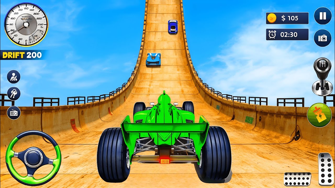 Formula Impossible Mega Ramp Car Racing Game 3D – Android Gameplay ...