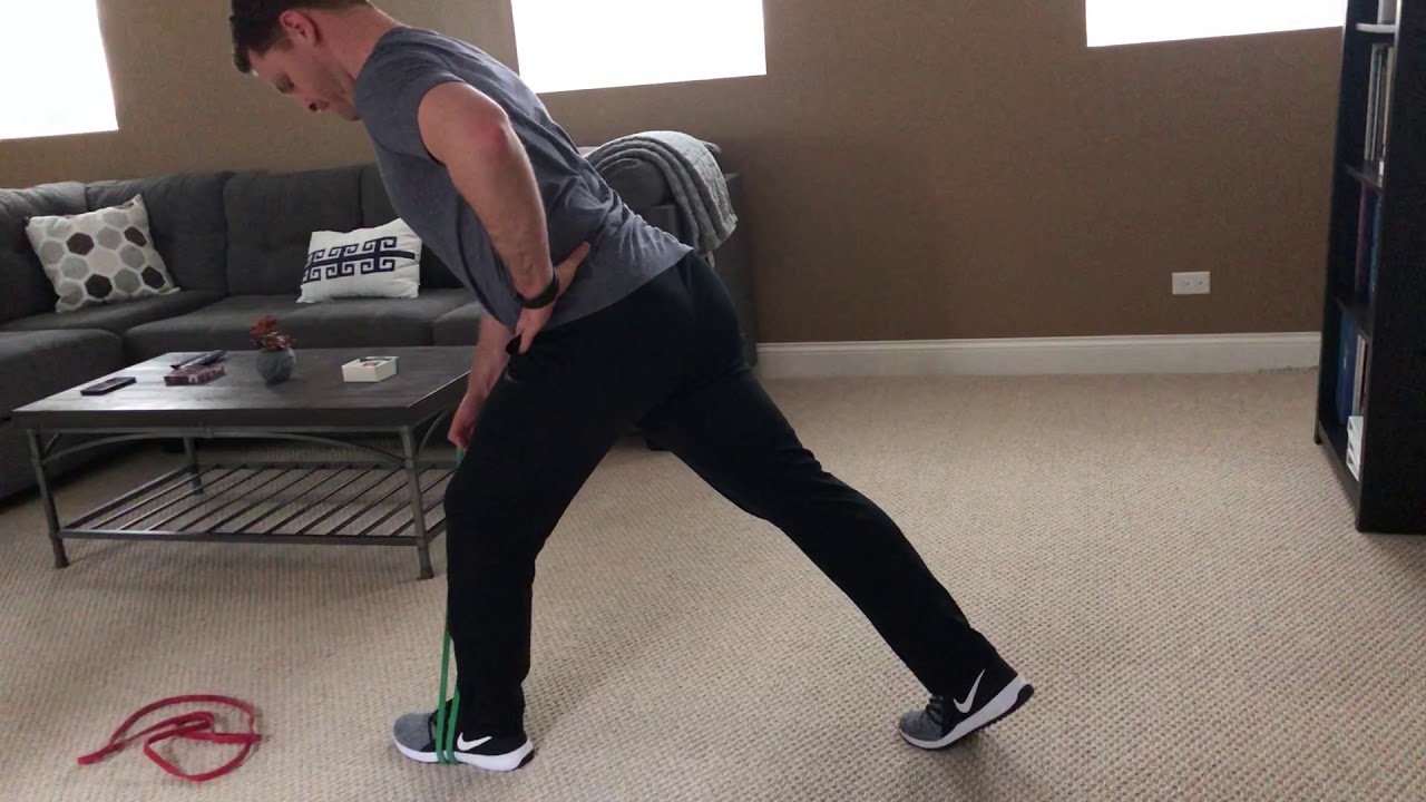 Single Arm Banded Row 2 - YouTube