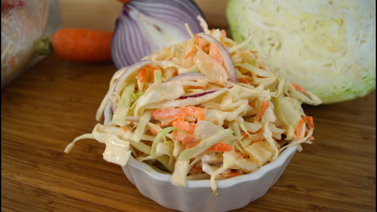 Ensalada de Col (repollo) con Piña - (Pineapple Coleslaw) - Mi Cocina ...