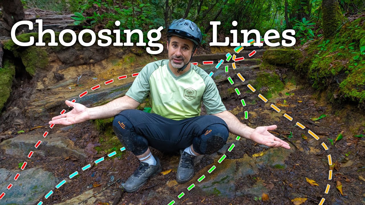 LOOK UP! A quick intro to choosing MTB lines - YouTube