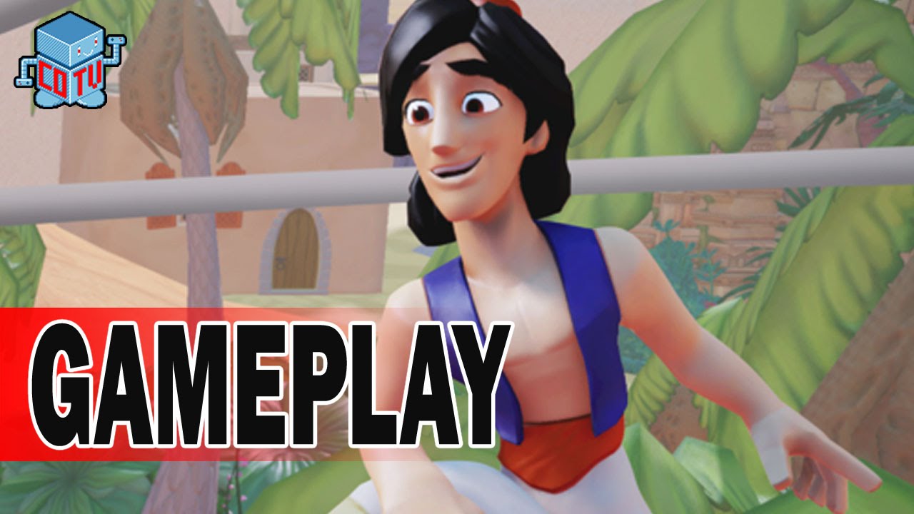 Disney Infinity 2.0 Aladdin Gameplay Commentary - YouTube