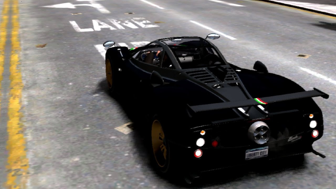 #39 Pagani Zonda Tricolore V1 1 | New Cars / Vehicles in GTA IV [60 FPS ...