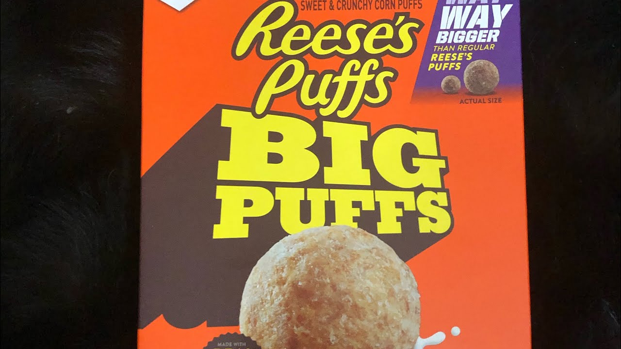 Reese’s Puffs Big Puffs Cereal Review - YouTube