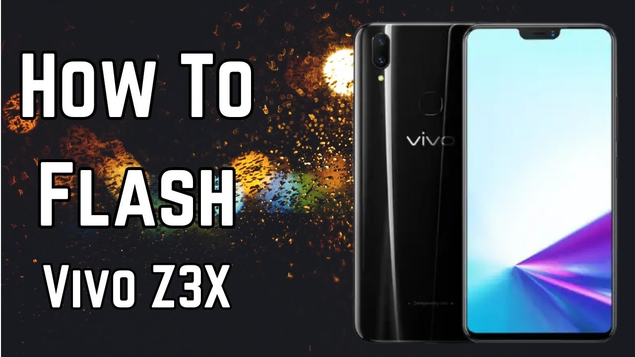 How To Flash Vivo Z3X SP Flash Tool? | Vivo Z3X Scatter file - YouTube