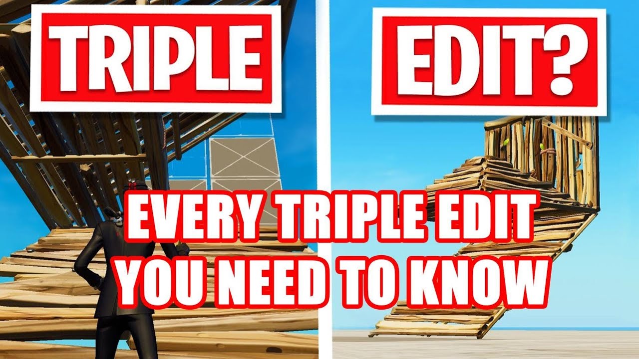EVERY TRIPLE EDIT YOU NEED TO KNOW... - YouTube