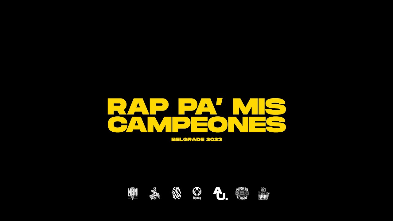 Basta Flow - Rap Pa' Mis Campeones - YouTube