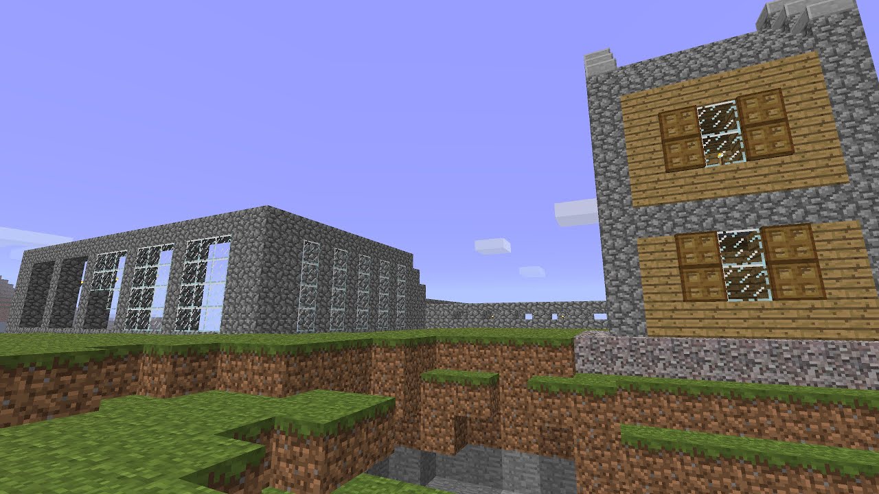 Building in my Minecraft server. - YouTube