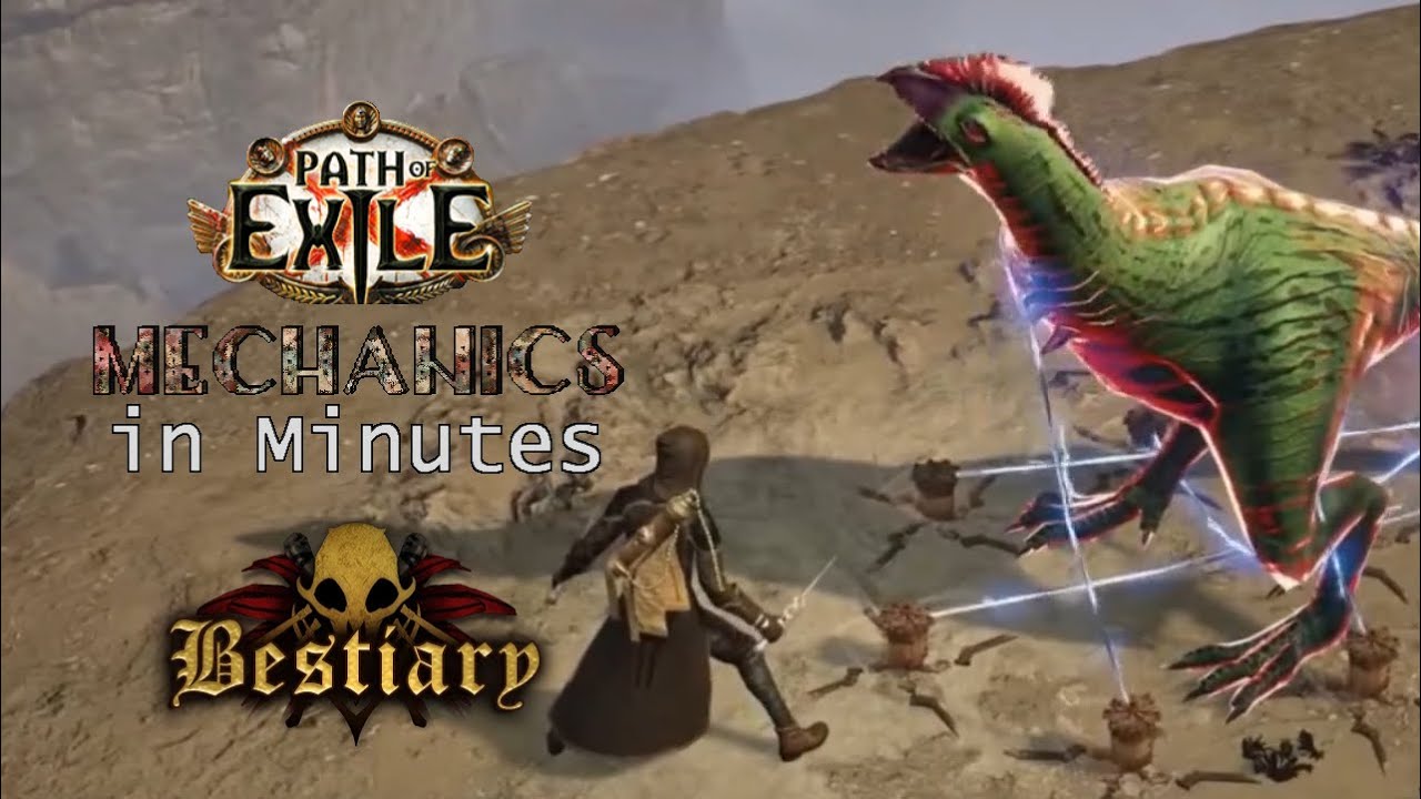 【Path of Exile】Mechanics in Minutes | Bestiary - YouTube