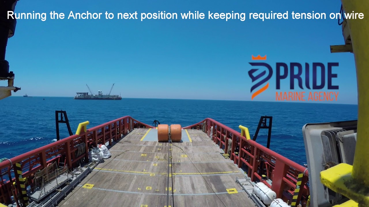 AHTS. Running Anchors - YouTube