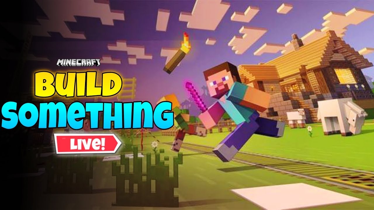 First Ever Minecraft Stream – Let’s Build Something Epic! - YouTube