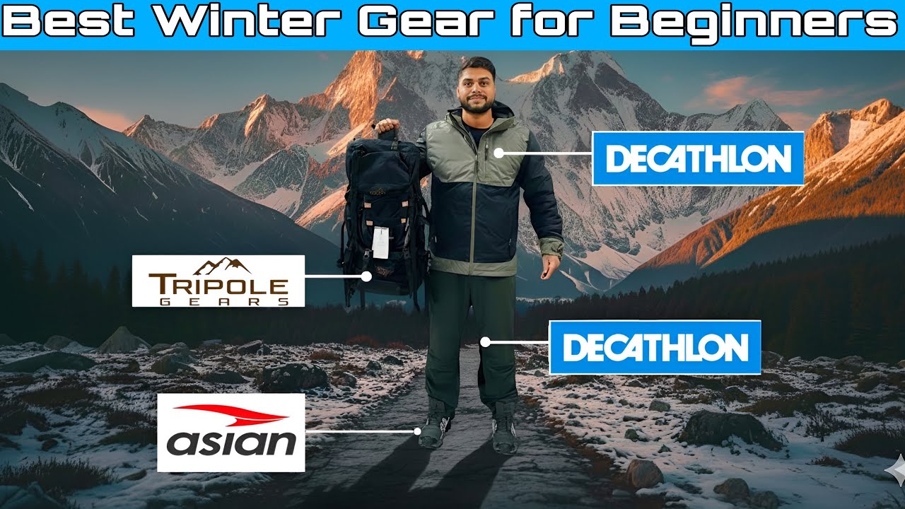 Top 5 Winter Trek Essentials | Best Winter Trek Gear for Beginners ...