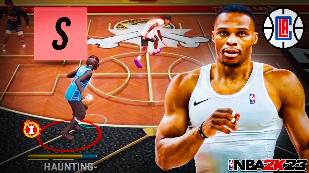 RUSSELL WESTBROOK MOVING CROSS IS TOP TIER! (NBA 2K23) BEST GLITCHY ...