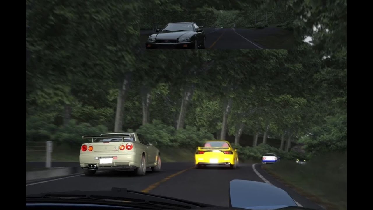 Assetto Corsa | Akina Downhill Online | Touge Union | RX-7 Spirit R ...