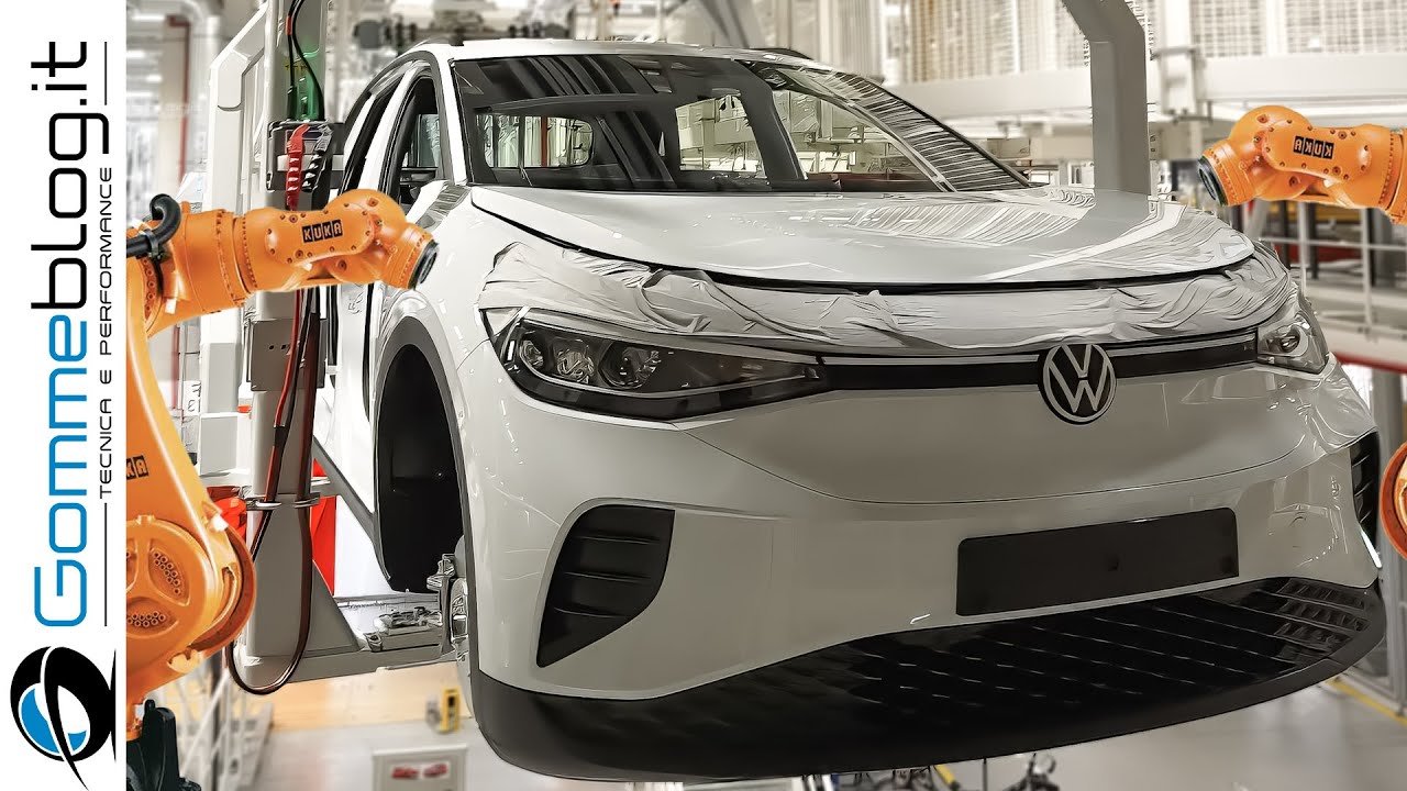 Volkswagen ID.4 MEB - Production Line Car Manufacturing - YouTube