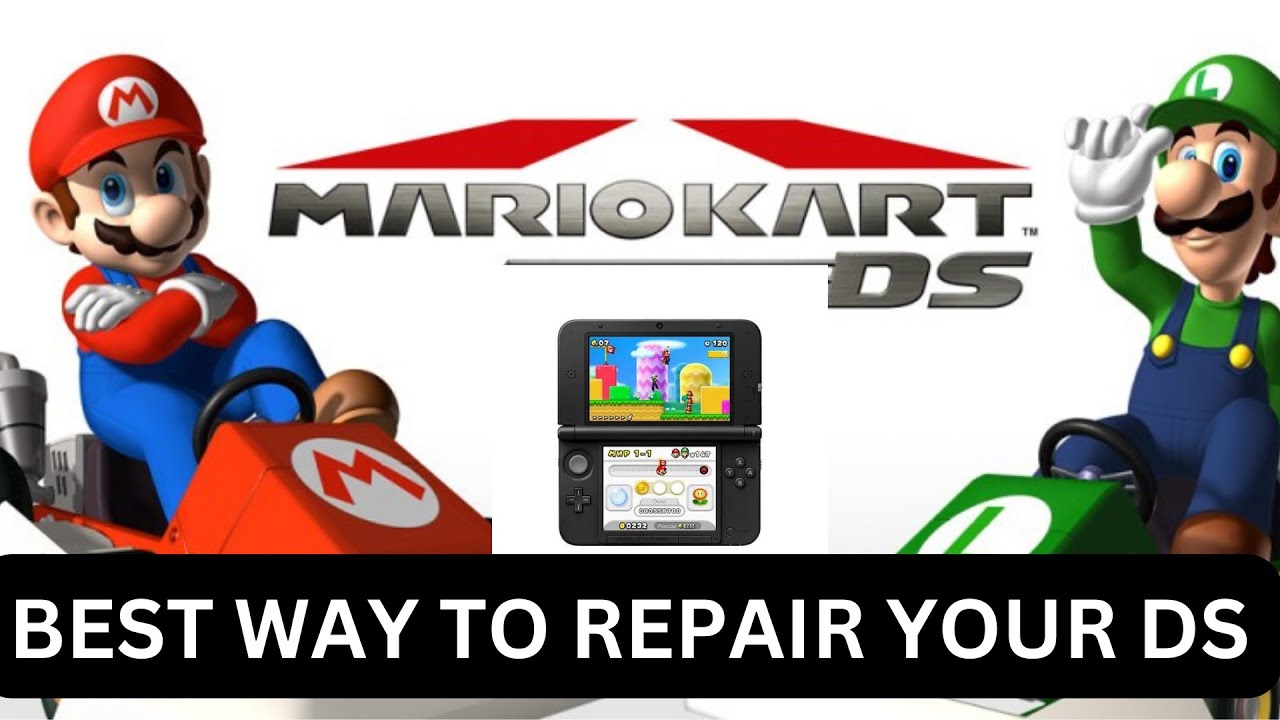 BEST WAY TO REPAIR YOUR NINTENDO DS/2DS/3DS/DSXL - YouTube