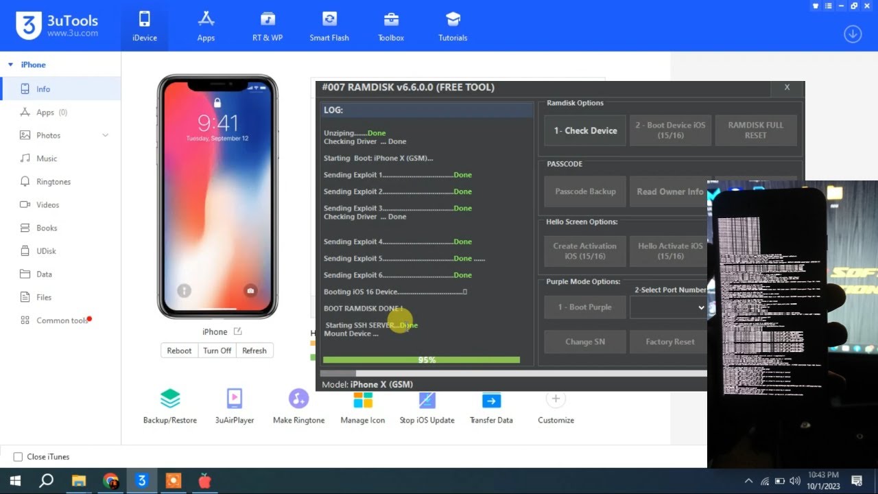 #007 RAMDISK Tool V6.6 + iPwnder & Driver's New Update Free 2023 For ...