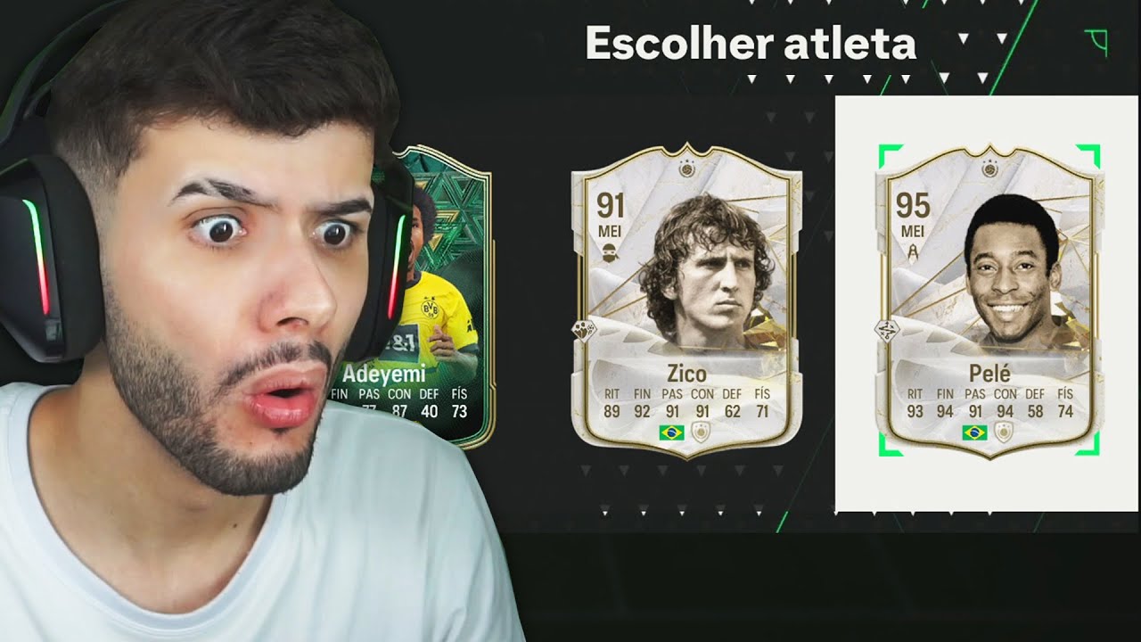 MINHA PRIMEIRA VEZ NO FUT DRAFT DO ULTIMATE TEAM NO FC 24! - YouTube