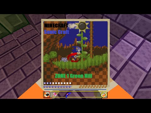 Minecraft Adventure Map SonicCraft Part 1 - YouTube