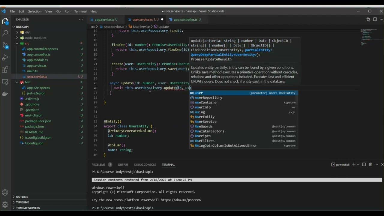 NestJs Mysql CRUD | Step by Step - YouTube