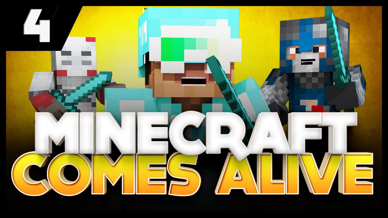 Minecraft Comes Alive 2 - EP4 - THE VILLAGE - YouTube