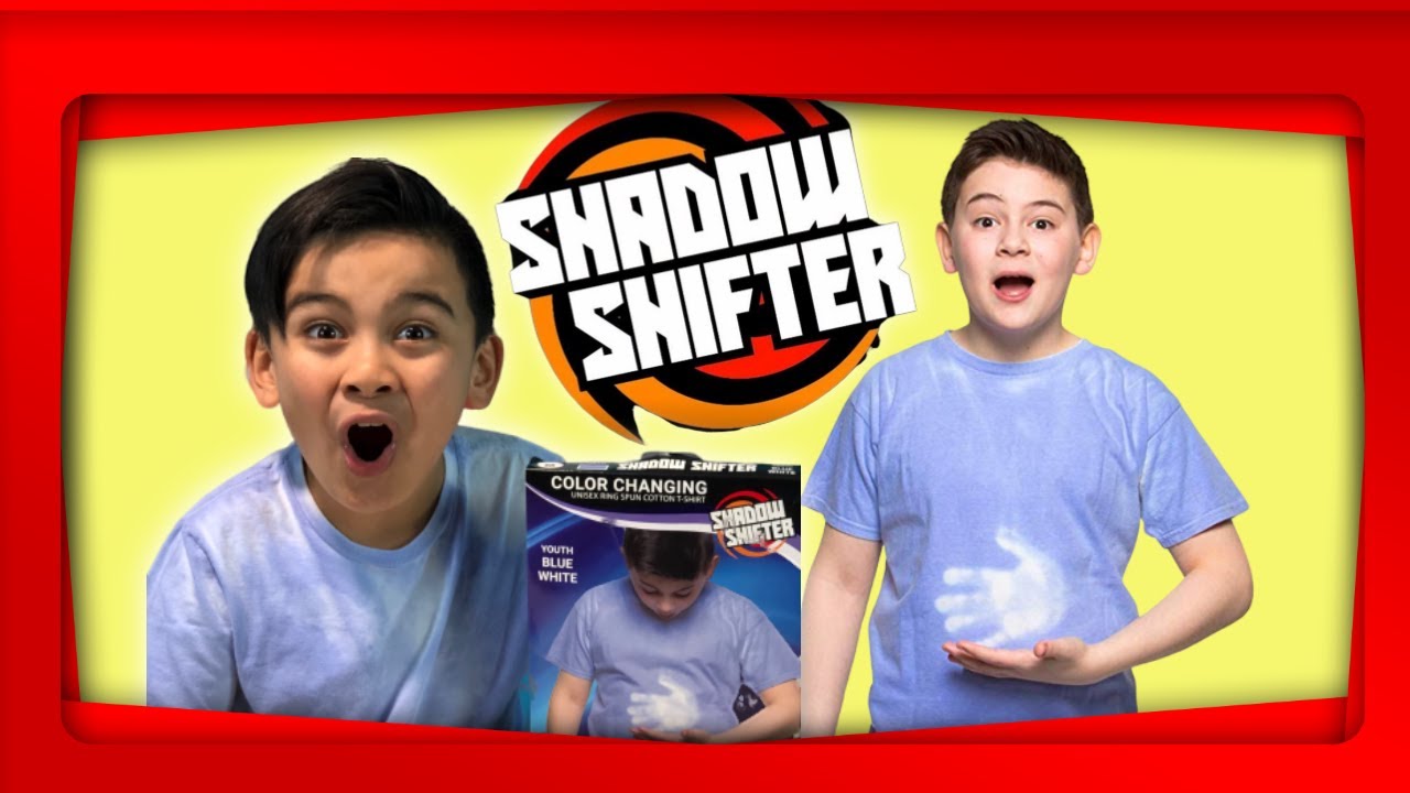 Shadow Shifter Color Changing Shirt for kids- Keelan Try - Temperature ...