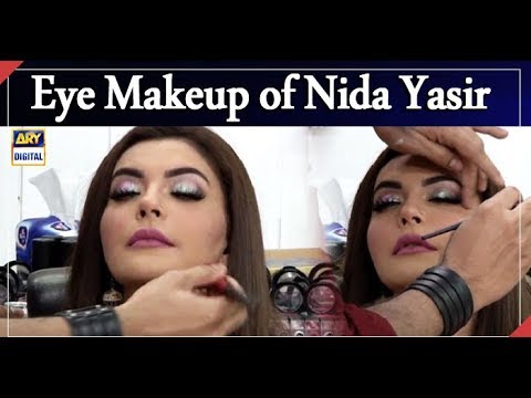 Glamorous Eye Makeup of Nida Yasir | Good Morning Pakistan