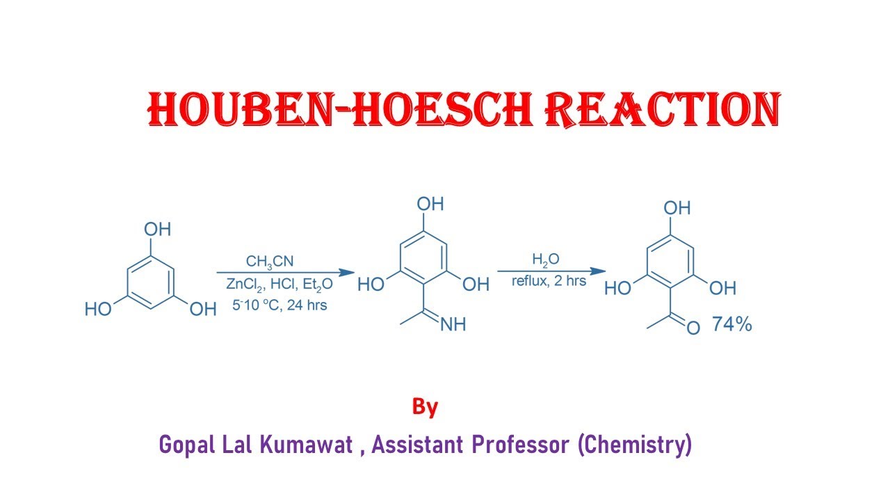 Houben - Hoesch Reaction - YouTube