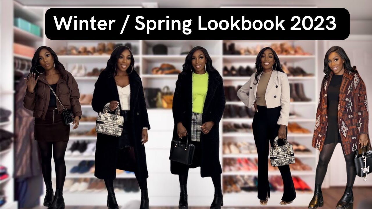 7 ELEGANT CHIC WINTER/SPRING OUTFITS LOOK BOOK 2023 | HOW TO REPURPOSE ...