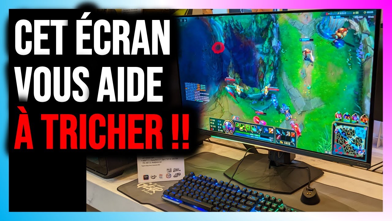 Le moniteur alimenté à l'IA vous aide à tricher à 'League of Legends ...