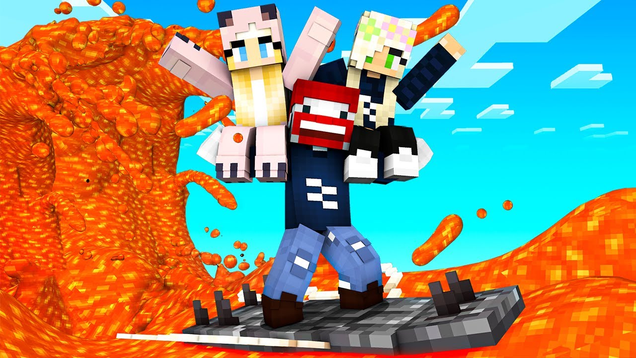 ICH VERSCHENKE MEIN LAVA SURF BOARD! - Minecraft Freunde - YouTube