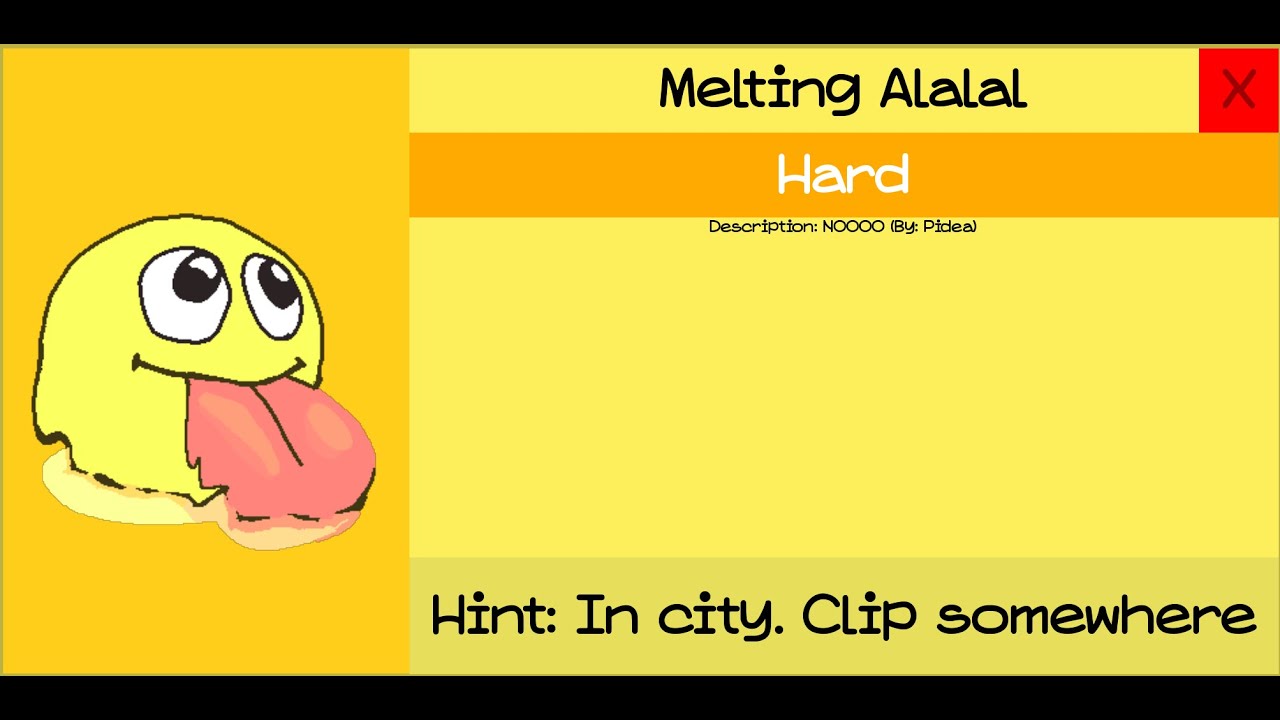 How to get Melting Alalal (find the alalals) - YouTube
