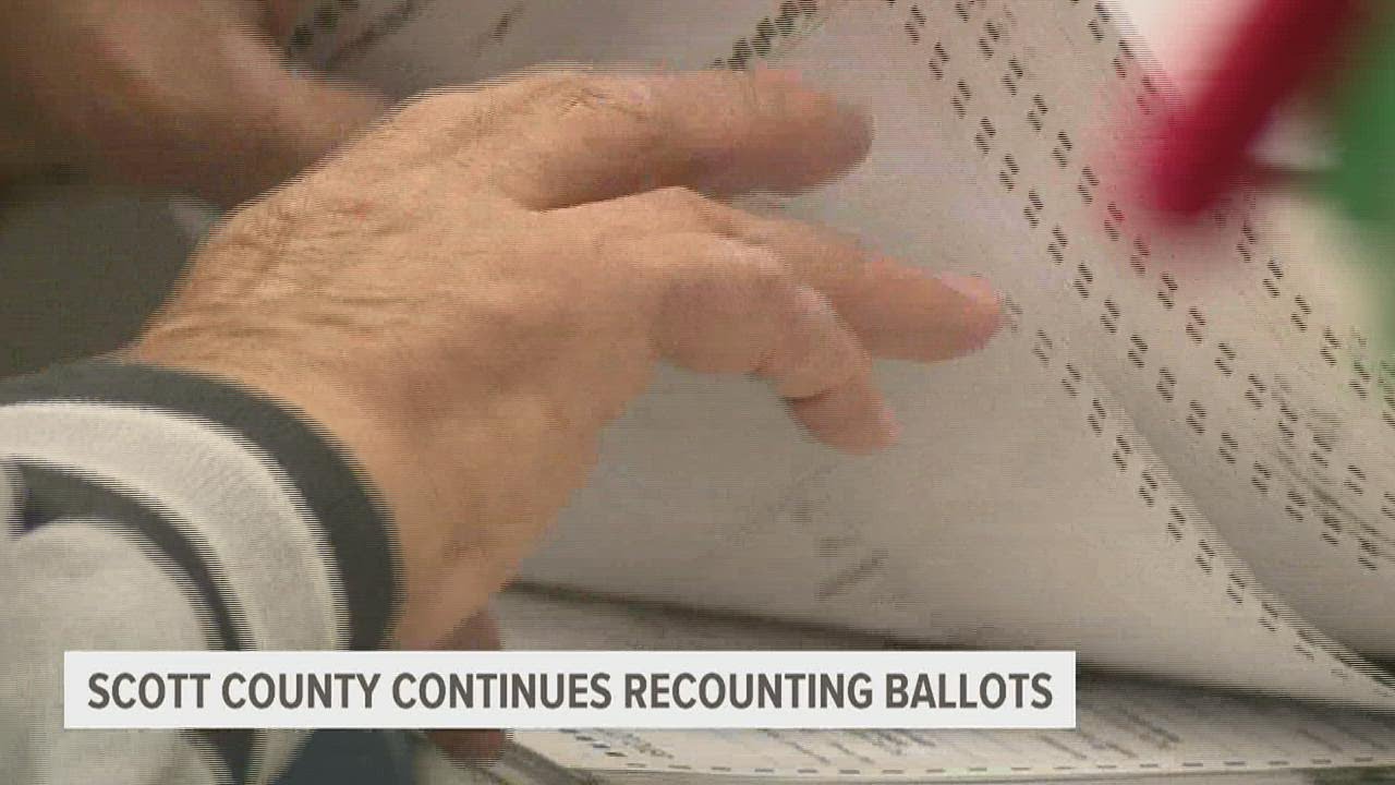 Scott County completes third day of recounting ballots - YouTube