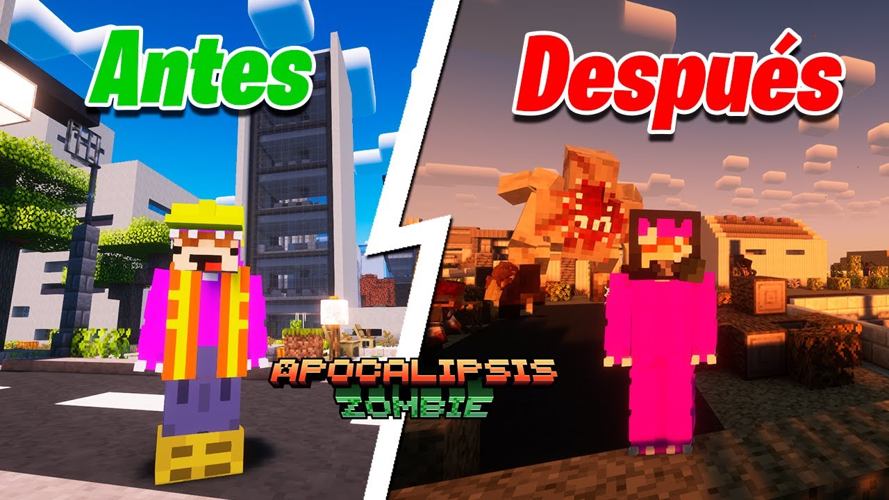 Luchamos contra el JEFE del PÁRAMO Minecraft Apocalipsis Zombie 11 ...