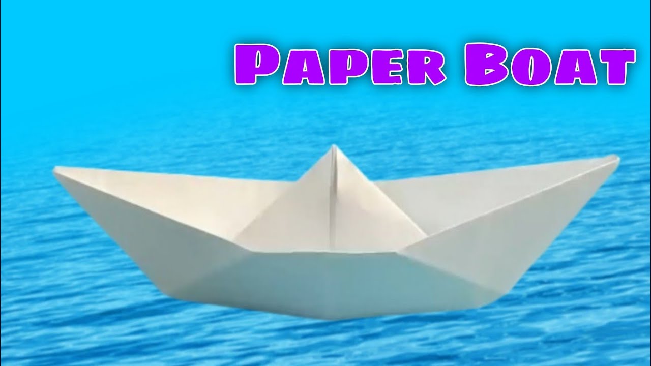 how to make paper boat /paper ki nav origami/ ghar par banaye kaise ...