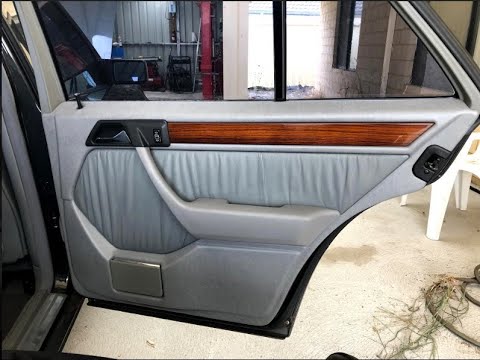 Finally got my new w124 rear window regulators - YouTube