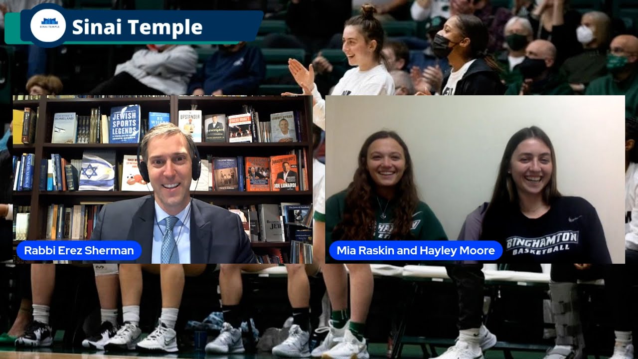 Rabbi on the Sidelines: Mia Raskin - YouTube