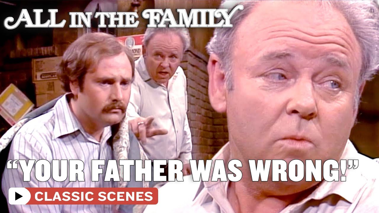 Archie Talks About His Father | All In The Family - YouTube