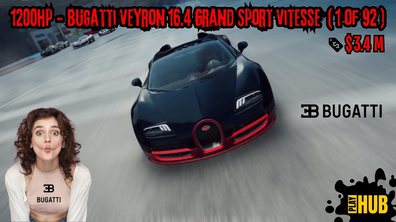 The $3.4M Bugatti Veyron 16.4 Grand Sport Vitesse (1 of 92) - A 1200hp ...