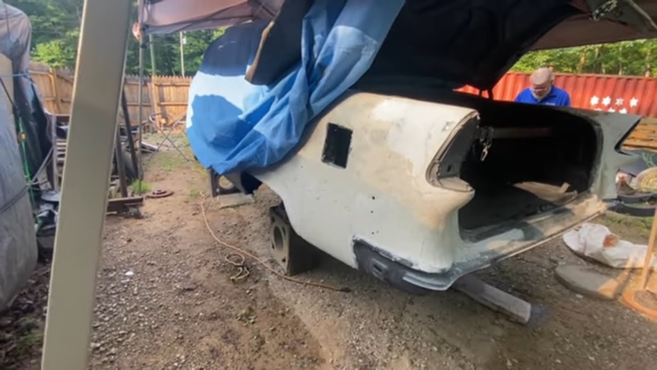 55 Chevy project part 5 - YouTube