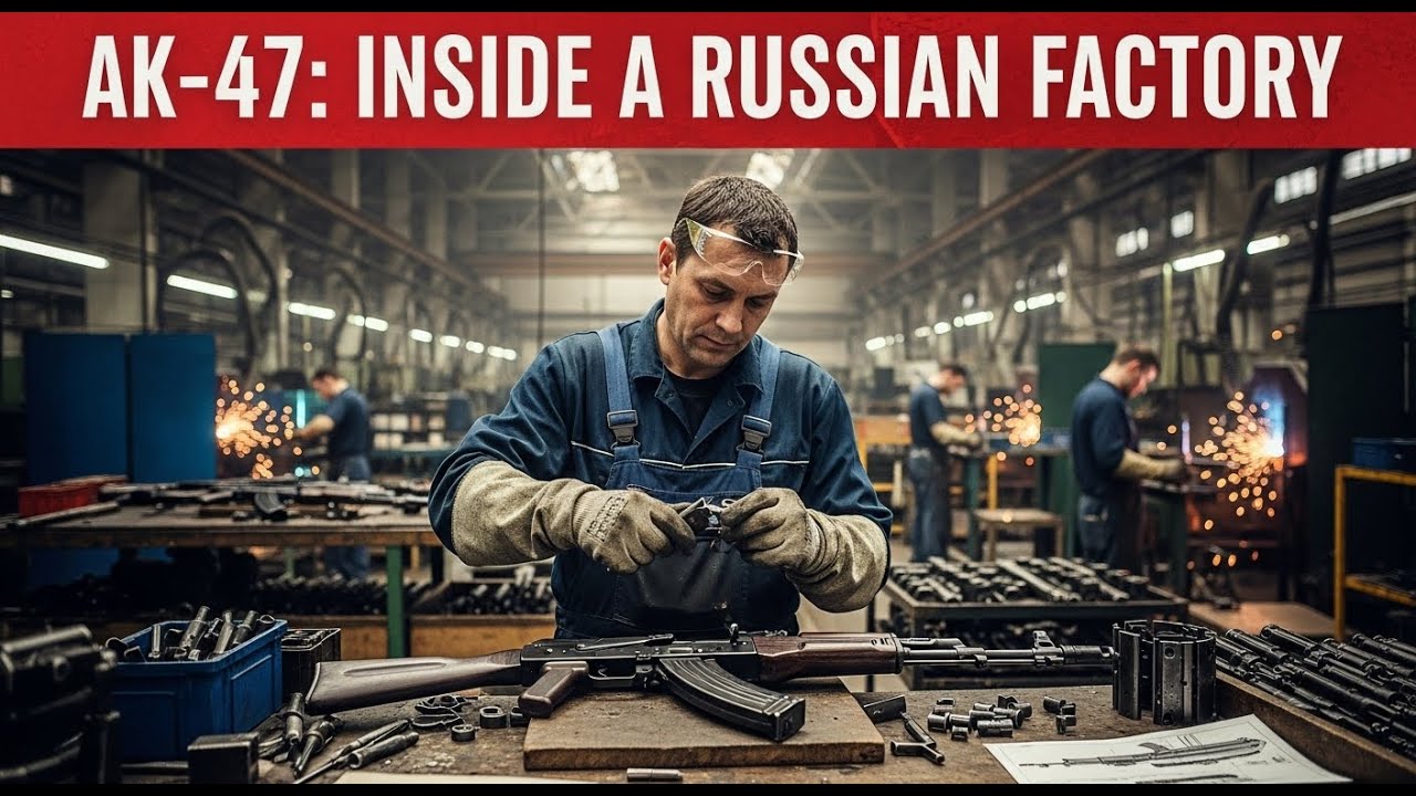 AK-47: Inside a Russian Manufacturing Facility | Cinematic Factory ...