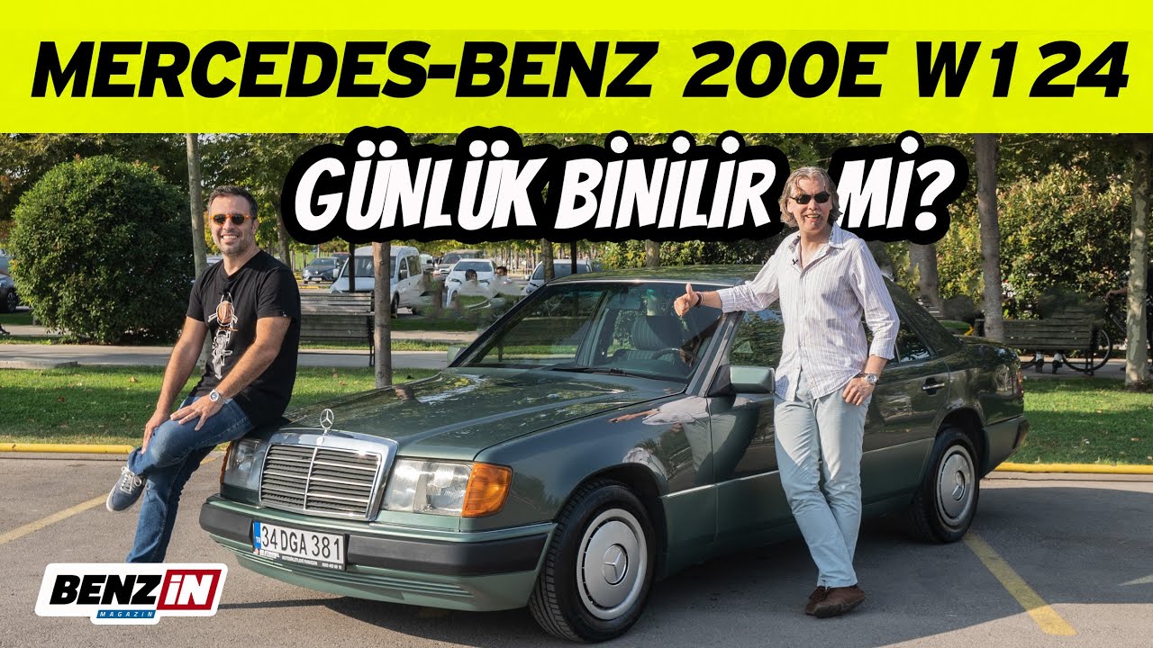 Mercedes 200 E W124 | Günlük kullanılır mı? | Bir tur versene - YouTube