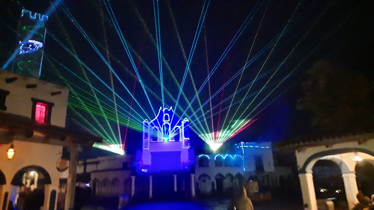 Hansa Park Mini Laser Show 2021 - YouTube