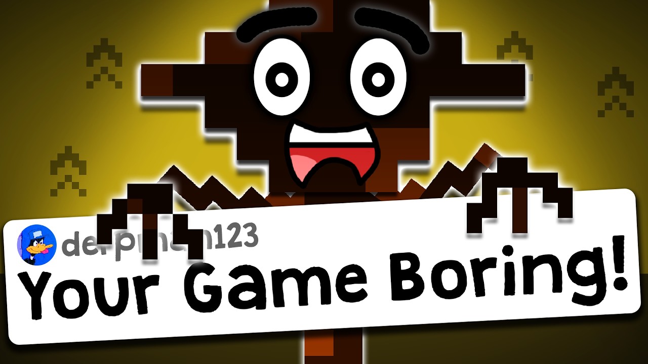 He Said My Game's Boring, So I Made It Fun! - YouTube