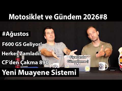 Bu Fiyatlar Nedir?! | Motosiklet Dünyasından Haberler | Ağustos 2026