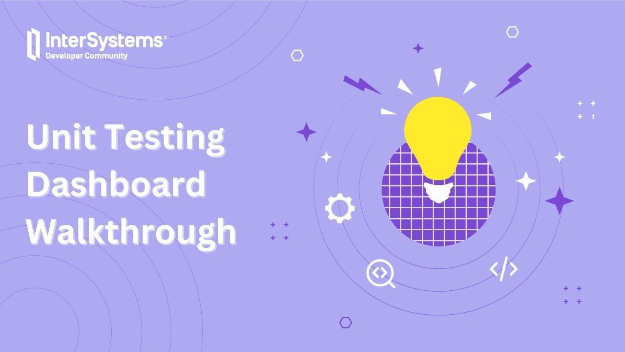 Unit Testing Dashboard Walkthrough - YouTube
