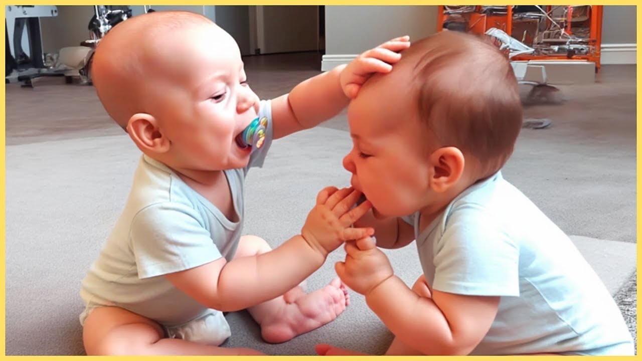Baby Fighting Over Pacifier || The Ultimate Battle - YouTube