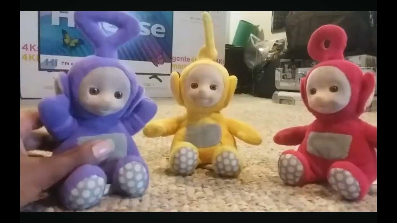 Mickey and teletubbies reacting to teletubbies and friends segment: Dipsy's tummy screen is ...