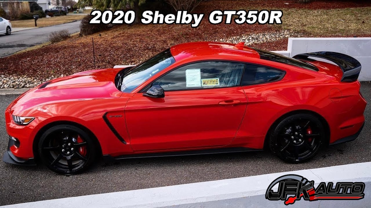 Race Red 2020 Shelby GT350R With ONLY 7 MILES - JFK Auto - YouTube