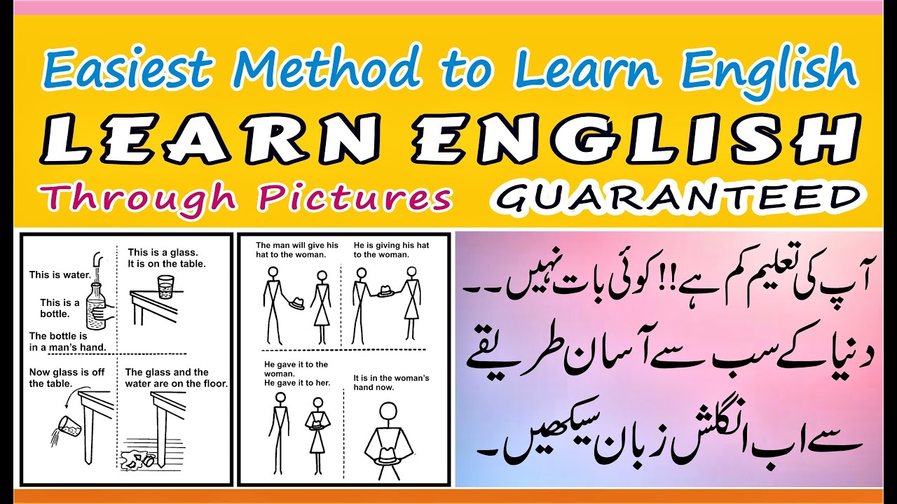 Learn English language with pictures - easiest method to learn English ...